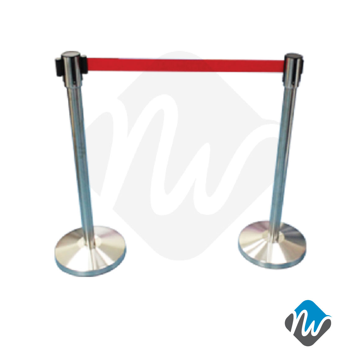 Retractable Queue Poles (Purchase) - New Wave Display